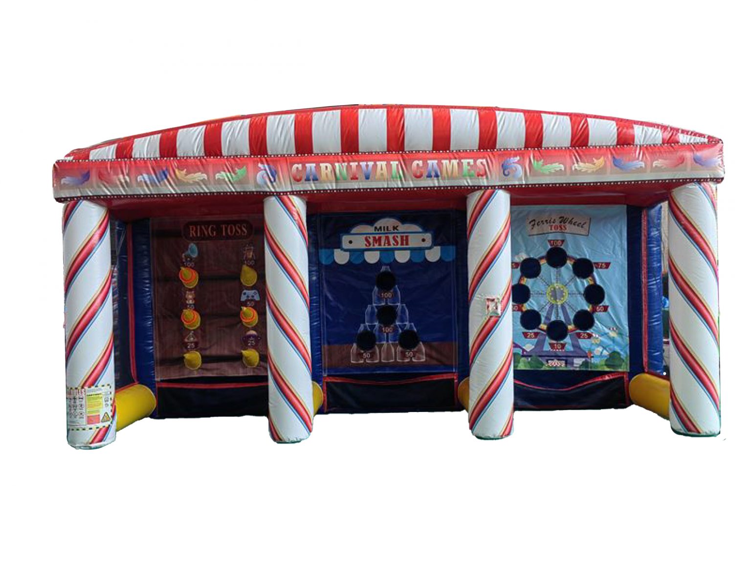 Midway Game Tent (3 Games in 1) | Clown Around Party Rentals