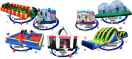 Bounce House | Water Slides | Clown Around Party Rentals