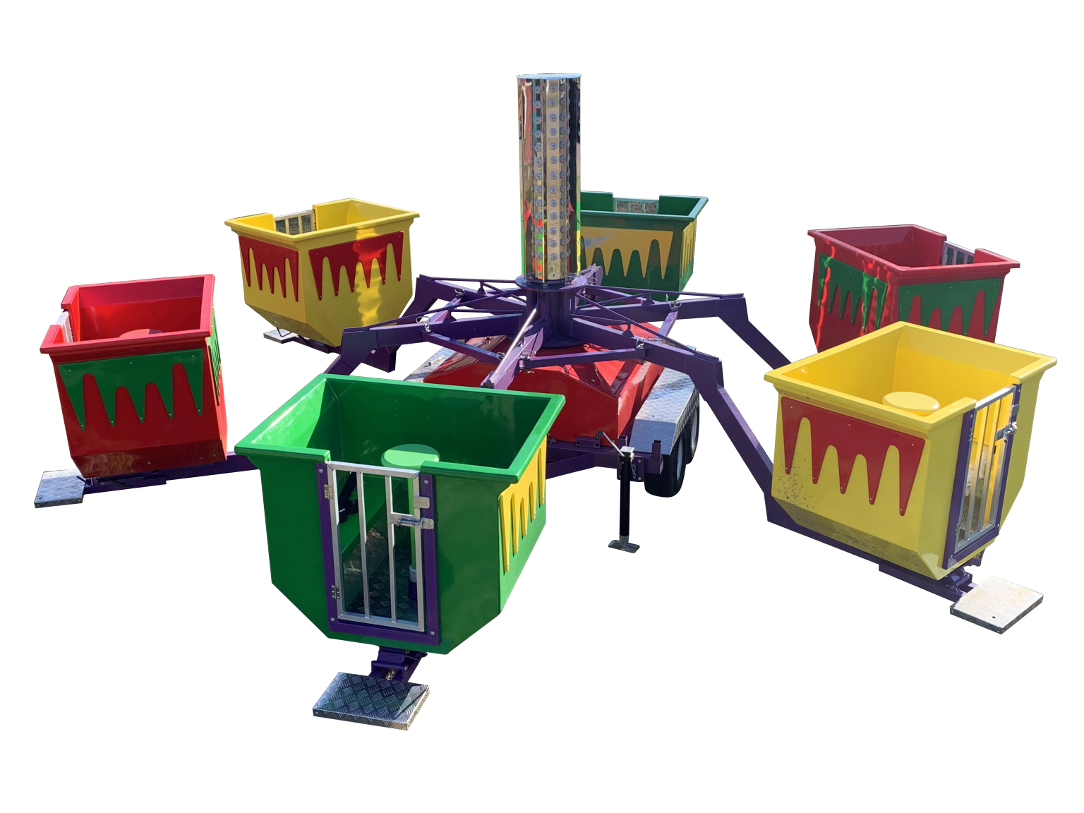 Turbo Tubs of Fun Carnival Ride | Clown Around Party Rentals