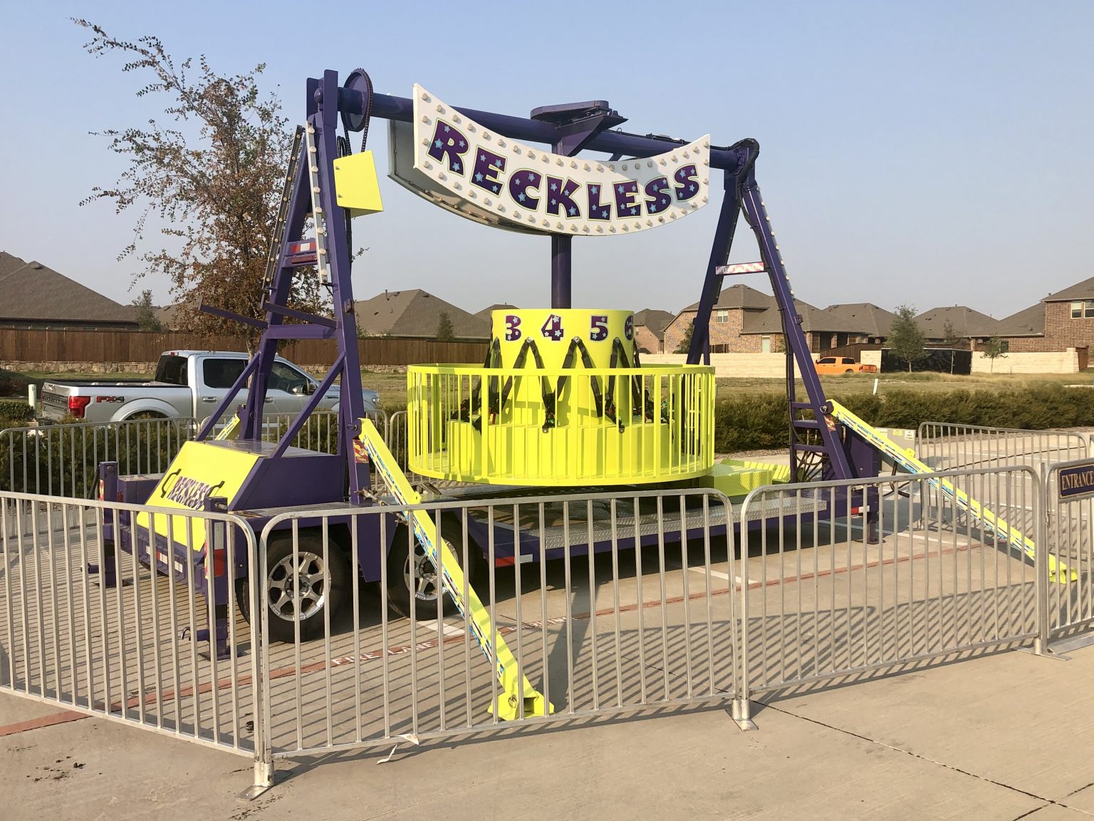 Reckless Carnival Ride | Dallas Carnival Ride Rentals