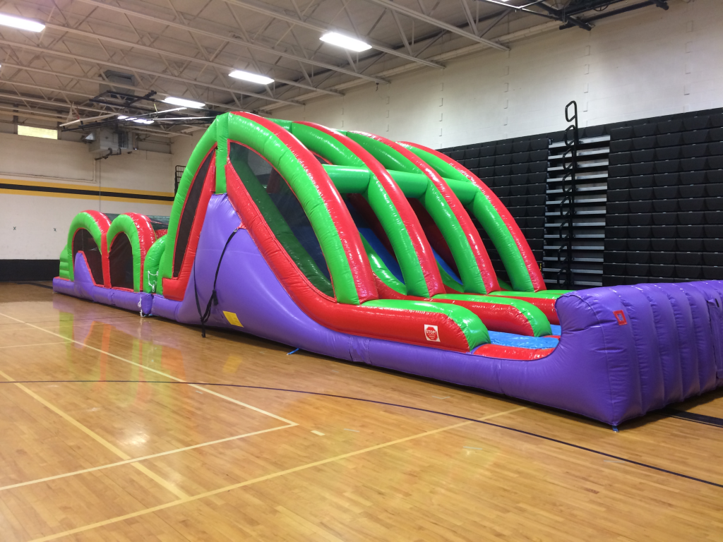 Inflatable Obstacle Courses in Frisco | Clown Around Party Rentals