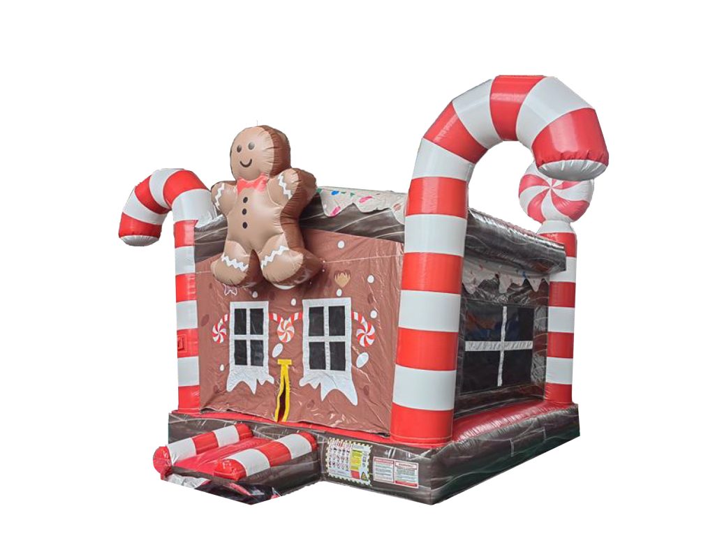 Gingerbread Bounce House Rental | Clown Around Party Rentals